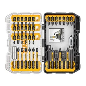 dewalt screwdriver bit set, impact ready, flextorq, 40-piece (dwa2t40ir)