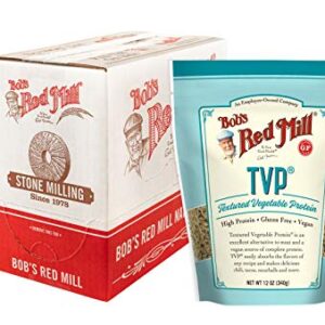 Bob's Red Mill TVP (Textured Vegetable Protein), 12-ounce (Pack of 4)