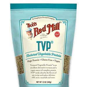 Bob's Red Mill TVP (Textured Vegetable Protein), 12-ounce (Pack of 4)