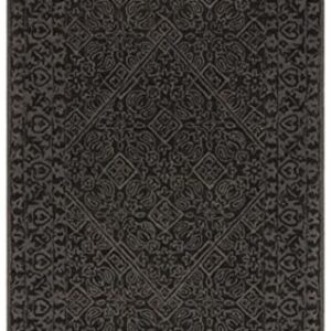 Safavieh Dip Dye Collection 3' x 5' Dark Grey DDY151H Handmade Wool Area Rug