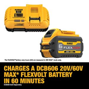 DEWALT FLEXVOLT 20V MAX* Charger, Rapid Charge (DCB118)