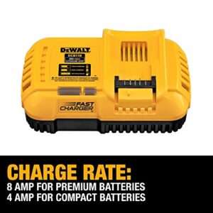 DEWALT FLEXVOLT 20V MAX* Charger, Rapid Charge (DCB118)