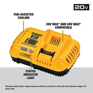 DEWALT FLEXVOLT 20V MAX* Charger, Rapid Charge (DCB118)