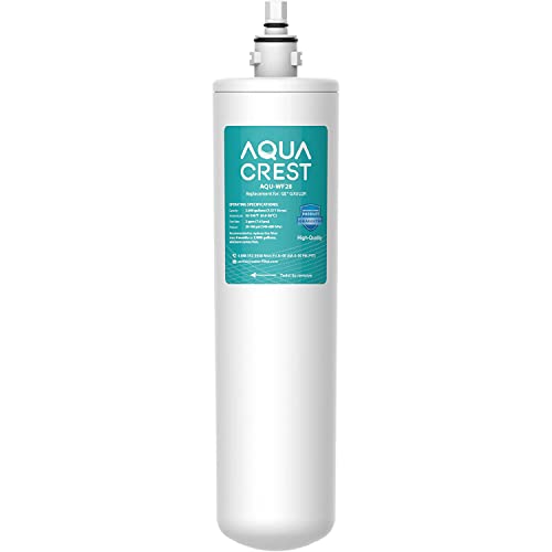 AQUA CREST GXULQR 2K Gallons Kitchen or Bath Replacement Filter, Replacement for Hexagonal Head GE SmartWater GXULQR/GXULQK Twist Lock Undersink Filter (Pack of 1)