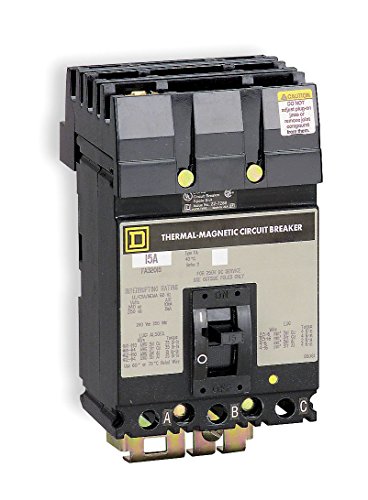 SCHNEIDER ELECTRIC 480-VOLT 25-AMP FA34025 Molded CASE Circuit Breaker 480V 25A