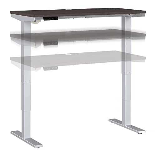 Bush Business Furniture Move 40 Series Height Adjustable Desk, 48W x 24D, Storm Gray