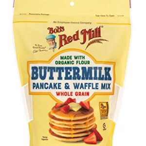 Bob's Red Mill Buttermilk Pancake & Waffle Mix, 24-ounce (Pack of 4)