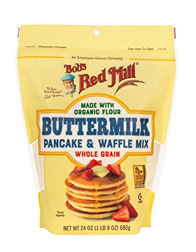 Bob's Red Mill Buttermilk Pancake & Waffle Mix, 24-ounce (Pack of 4)