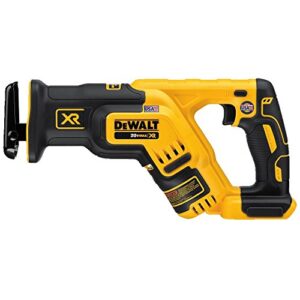 dewalt 20v max* xr reciprocating saw, compact, tool only (dcs367b)