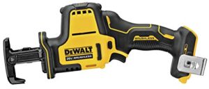 dewalt atomic 20v max* reciprocating saw, one-handed, cordless, tool only (dcs369b)