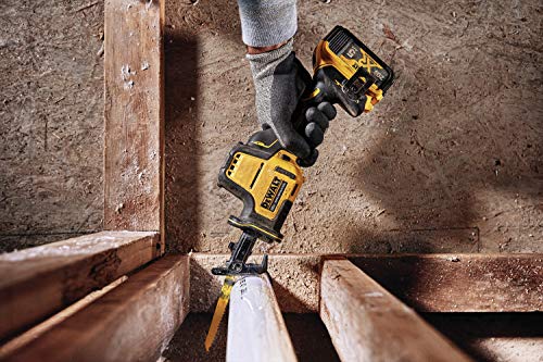 DEWALT ATOMIC 20V MAX* Reciprocating Saw, One-Handed, Cordless, Tool Only (DCS369B)