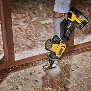 DEWALT ATOMIC 20V MAX* Reciprocating Saw, One-Handed, Cordless, Tool Only (DCS369B)