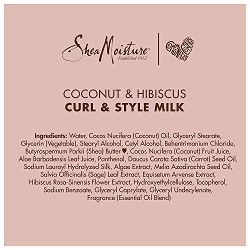 SheaMoisture Coconut & Hibiscus Curl & Style Milk 8 oz