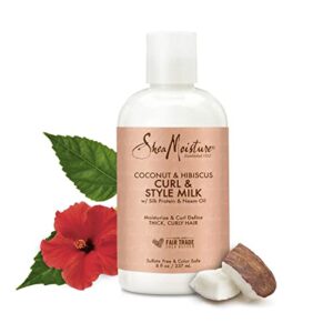 SheaMoisture Coconut & Hibiscus Curl & Style Milk 8 oz