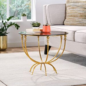 Christopher Knight Home Pronghorn Coffee Table, Gold + Black