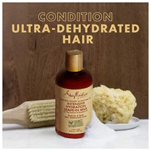 Sheamoisture Hydration Hair Milk for Dry Hair Manuka Honey and Mafura Oil to Hydrate and Style Hair 8 oz