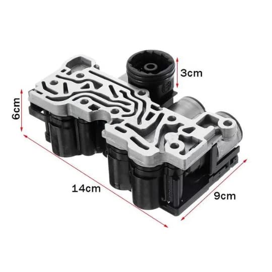 DJ TRANS PARTS – 5R55S / 5R55W 9L2Z-7G234-AA 9L2Z-7G391-AA Transmission Solenoid Block Pack Compatible with Ford Explorer, Mustang, Mercury – Quality & Tested OEM (RENEWED)