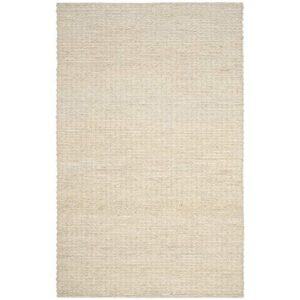 safavieh natural fiber collection 10′ x 14′ ivory nf750a handmade farmhouse premium jute area rug