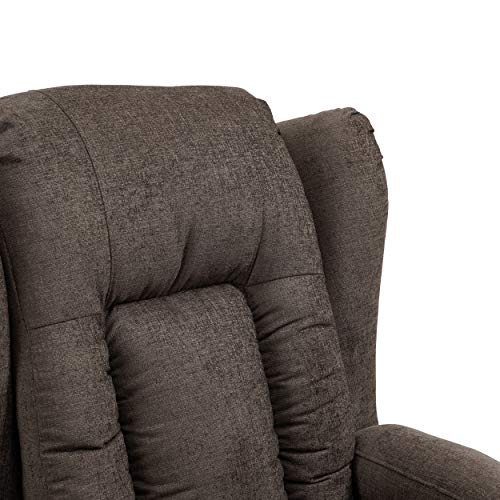 Christopher Knight Home Lavonia Massage Recliner, Brown + Black