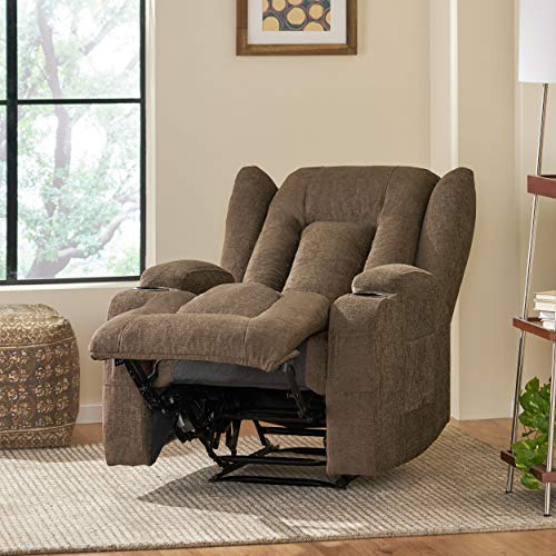 Christopher Knight Home Lavonia Massage Recliner, Brown + Black