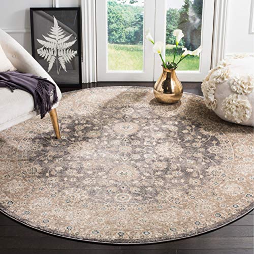 SAFAVIEH Sofia Collection 12' x 18' Light Grey/Beige SOF330B Vintage Oriental Distressed Non-Shedding Living Room Bedroom Dining Home Office Area Rug