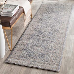 SAFAVIEH Sofia Collection 12' x 18' Light Grey/Beige SOF330B Vintage Oriental Distressed Non-Shedding Living Room Bedroom Dining Home Office Area Rug