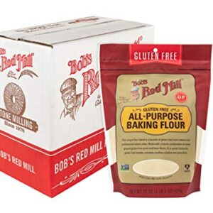 Bob's Red Mill Gluten Free All Purpose Baking Flour, 22-ounce (Pack of 4)