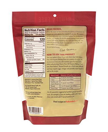 Bob's Red Mill Gluten Free All Purpose Baking Flour, 22-ounce (Pack of 4)