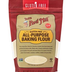 Bob's Red Mill Gluten Free All Purpose Baking Flour, 22-ounce (Pack of 4)