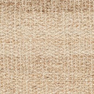 SAFAVIEH Natural Fiber Collection 2' x 3' Natural NF733A Handmade Farmhouse Fringe Premium Jute Accent Rug