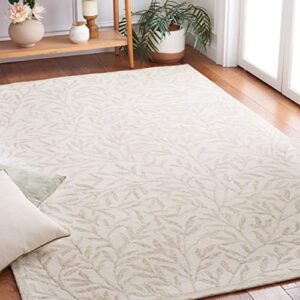 safavieh jardin collection 3′ x 5′ ivory/beige jar753a handmade contemporary wool area rug