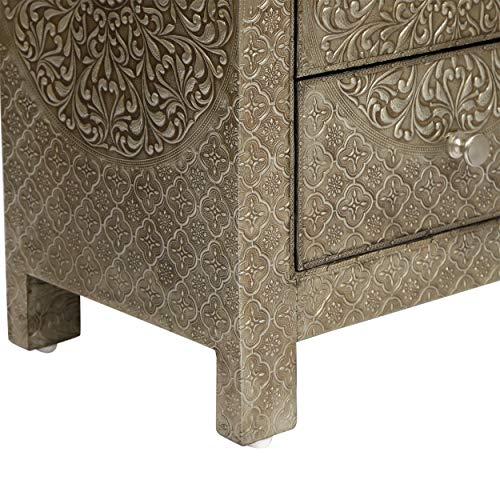 Christopher Knight Home NIGHTSTAND, Silver