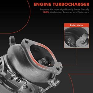 A-Premium Complete Turbo Turbocharger Kit, with Wastegate Actuator & Gasket, Compatible with Ford F-150 2011-2012, 3.5L Ecoboost, Replace# CL3Z-6K682-C, CL3Z-6K683-D