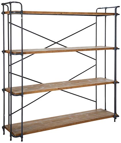 Christopher Knight Home Yorktown 4-Shelf Bookcase, Antique & Yorktown 3-Shelf Bookcase, Antique