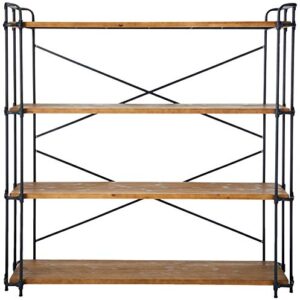 Christopher Knight Home Yorktown 4-Shelf Bookcase, Antique & Yorktown 3-Shelf Bookcase, Antique