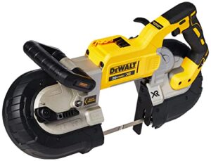 dewalt 20v* max xr band saw, dual handed, tool only (dcs376b)