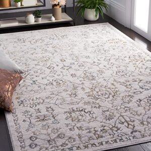 safavieh bel air collection 8′ x 10′ beige/grey bla234b oriental shabby chic area rug