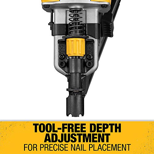 DEWALT 20V MAX* XR Framing Nailer, Dual Speed, Tool Only (DCN692B), 38.74 x 14.94 x 33.66 cm