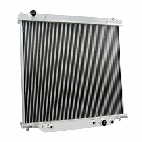 OzCoolingParts 4 Row Core All Aluminum Radiator for 1999-2005 Ford F-250 F-350 F-450 Super Duty Excursion 6.8L 7.3L Powerstroke