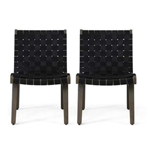 christopher knight home charlotter outdoor lounge chair, black + gray