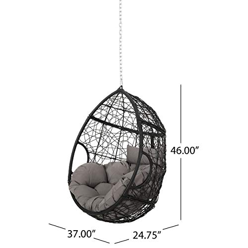 Christopher Knight Home Hammock/Swing, Black + Gray