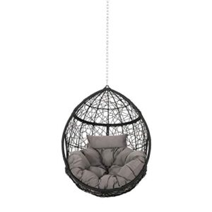 christopher knight home hammock/swing, black + gray