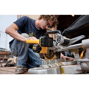 DEWALT 20V MAX* 7-1/4-Inch Miter Saw, Cordless (DCS361M1)