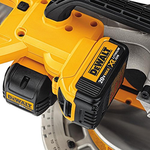 DEWALT 20V MAX* 7-1/4-Inch Miter Saw, Cordless (DCS361M1)