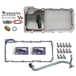 lostar 302-1 ls swap retrofit oil pan kit for 1955-1987 gm ls1 ls6 ls2 ls3 ls6 lsx 4.8l, 5.3l, 5.7l, 6.0l, 6.2l engines