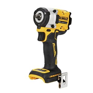 dewalt atomic 20v max* 3/8 in. cordless impact wrench with hog ring anvil (tool only) (dcf923b)