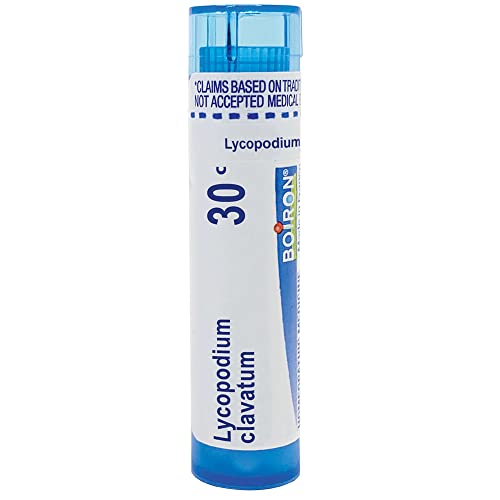 Boiron Lycopodium Clavatum 30C Homeopathic Medicine for Bloating and Gas, 1 Count