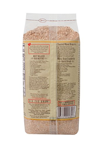 Bob's Red Mill Wheat Bran, 8-ounce (Pack of 4)