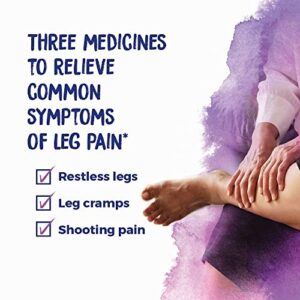 Boiron Leg Pain Relief for Relief from Restless Legs, Leg Cramps, and Shooting Pain - 80 Count (Pack of 3)