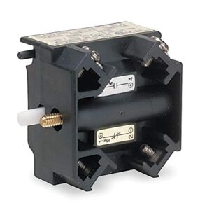 schneider electric contact block, 30mm, 1no contact form, 10a @ 250vac contact rating – 9001ka52